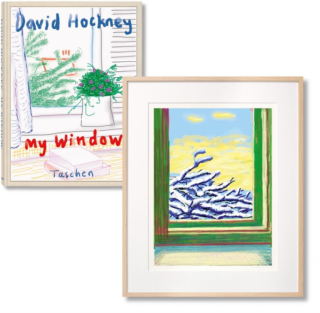 David Hockney - My Window - Art Editions. *SOLD* - New Art Editions