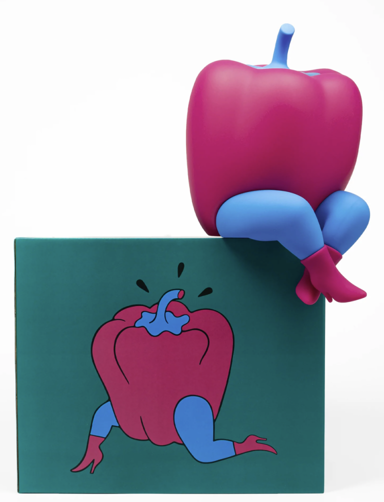 Piet Parra - Bell Pepper Panic Lamp *EXPIRED* - New Art Editions