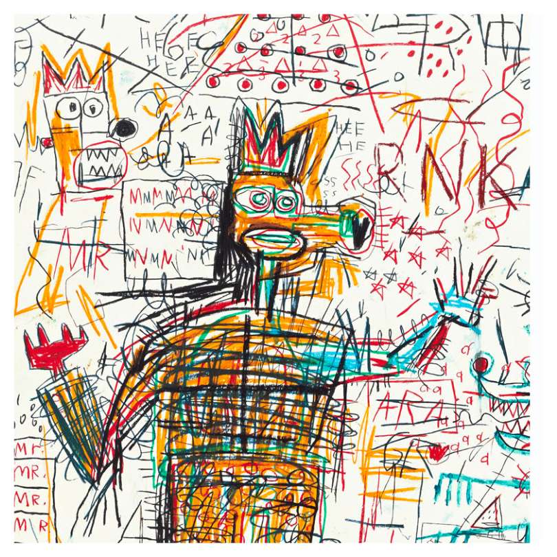 Jean-Michel Basquiat - The Figure Portfolio - Series of Five Screenprints - New Art Editions