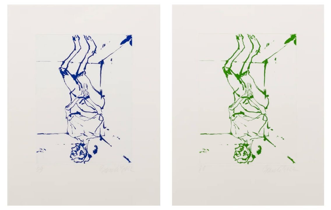 Georg Baselitz - Serpentine - Two New Etchings. *SOLD* - New Art Editions