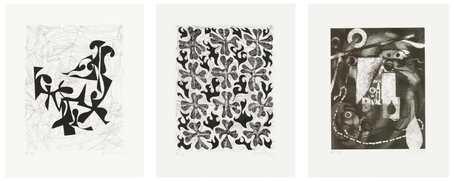 Charline von Heyl - Three New Prints - New Art Editions