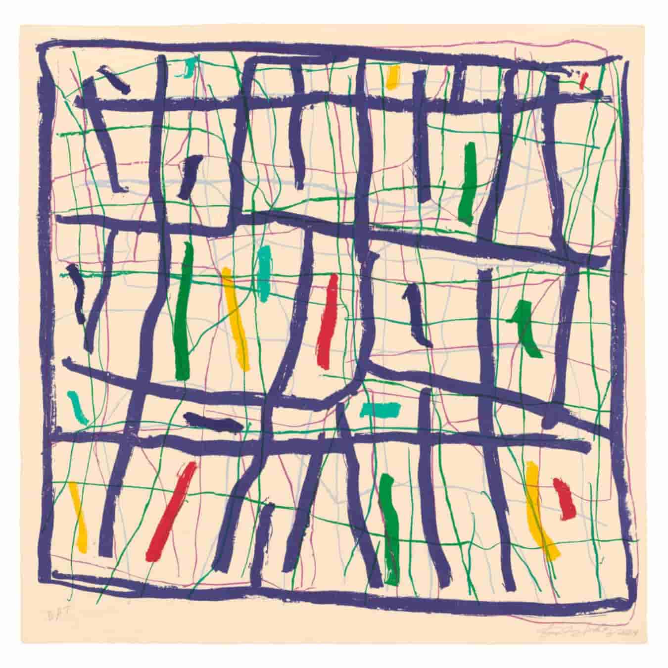 Stanley Whitney - Untitled - New Art Editions